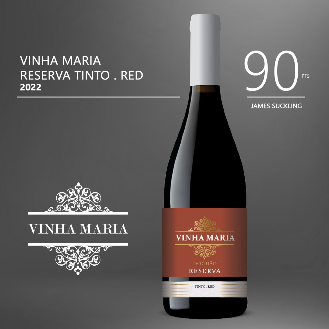 Vinha Maria Reserva Tinto 2022 brilha com 90 pontos de James Suckling ...